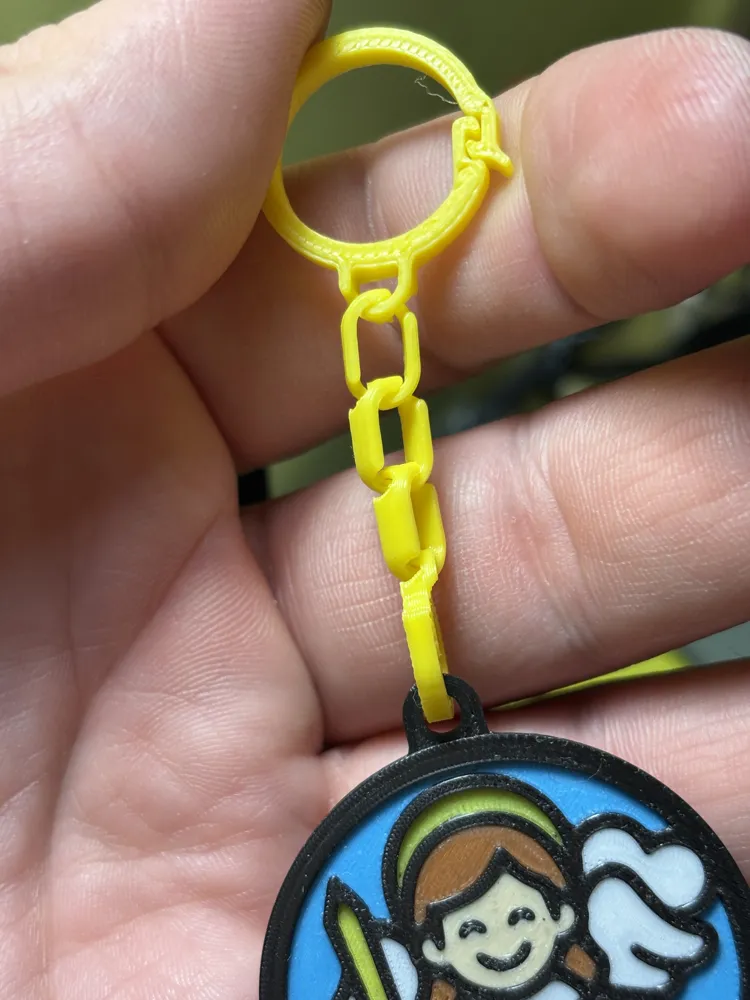 key chain V2 one item - Free 3D Print Model - MakerWorld