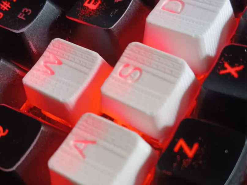 WASD Keyboard replacement - Free 3D Print Model - MakerWorld