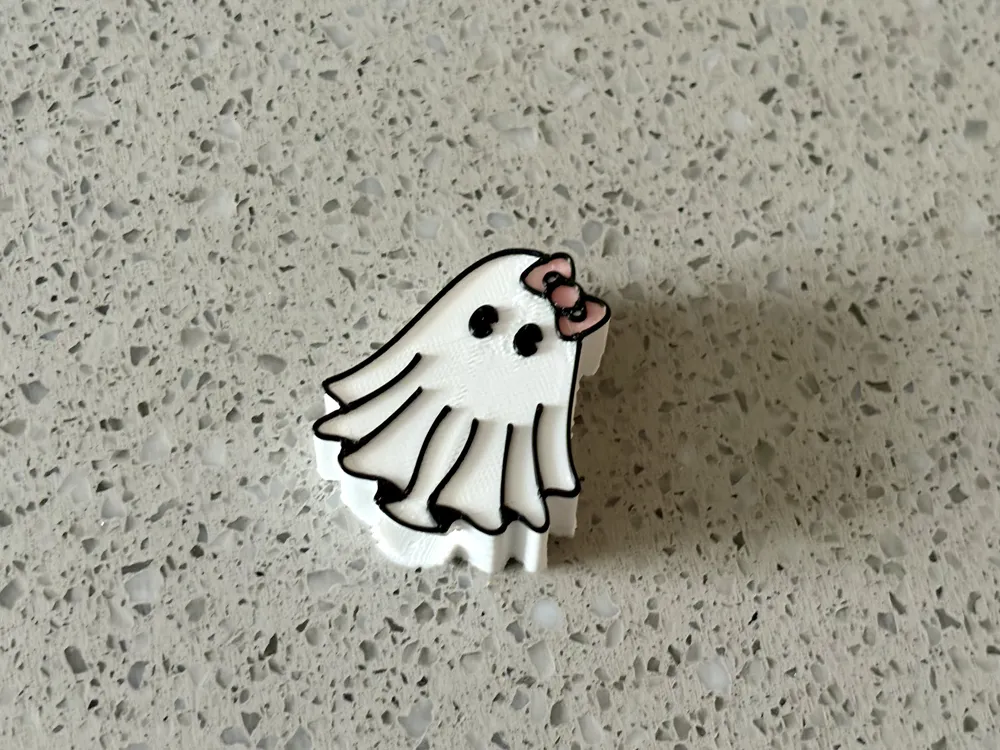 Stanley Cute Ghost Straw Topper - Free 3D Print Model - MakerWorld