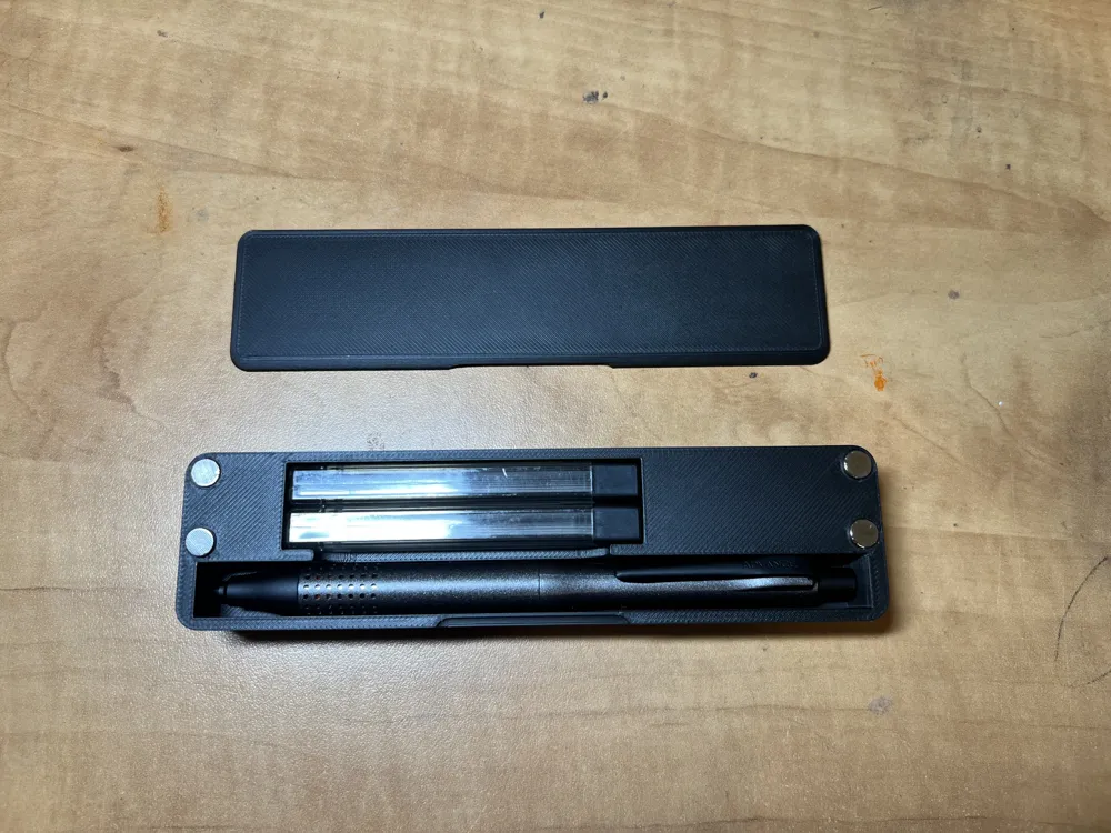 Uni Kuru Toga Advance Mechanical Pencil Case - Free 3D Print Model ...