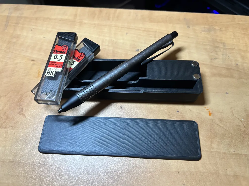 Uni Kuru Toga Advance Mechanical Pencil Case - Free 3D Print Model ...