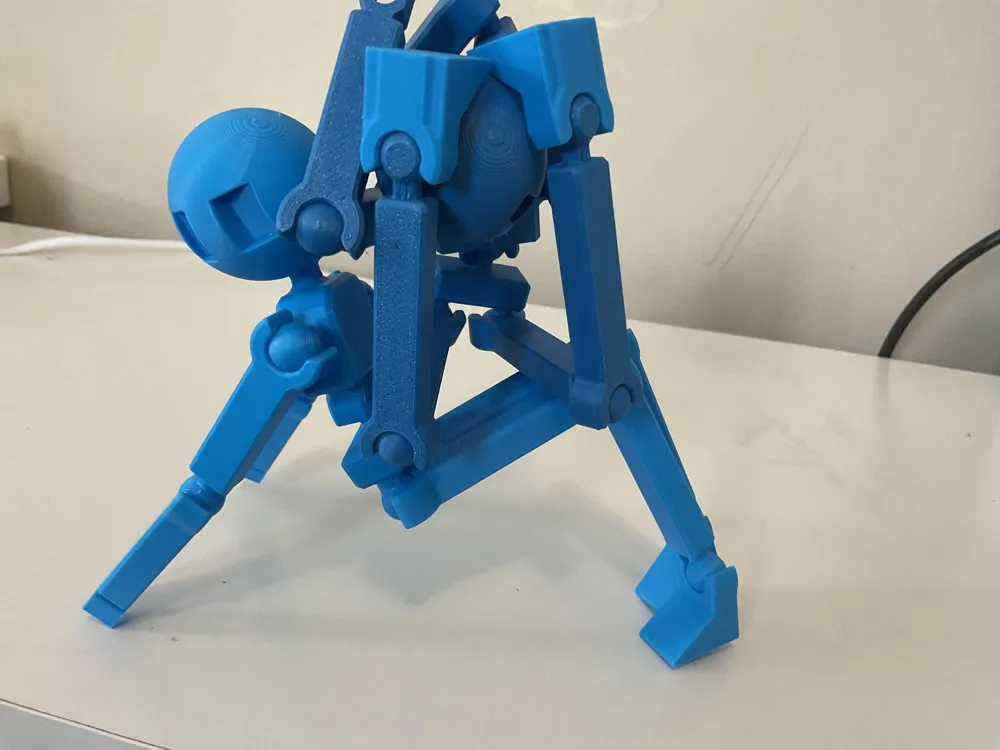 Stick-Bot V2 | 12 Articulating Joints | Remixable - Free 3D Print Model ...