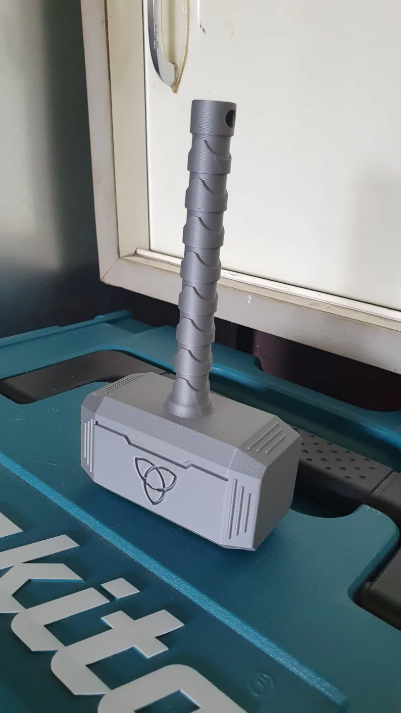 Simple Thors Hammer Mjolnir Mjölnir by kuuji :) - MakerWorld