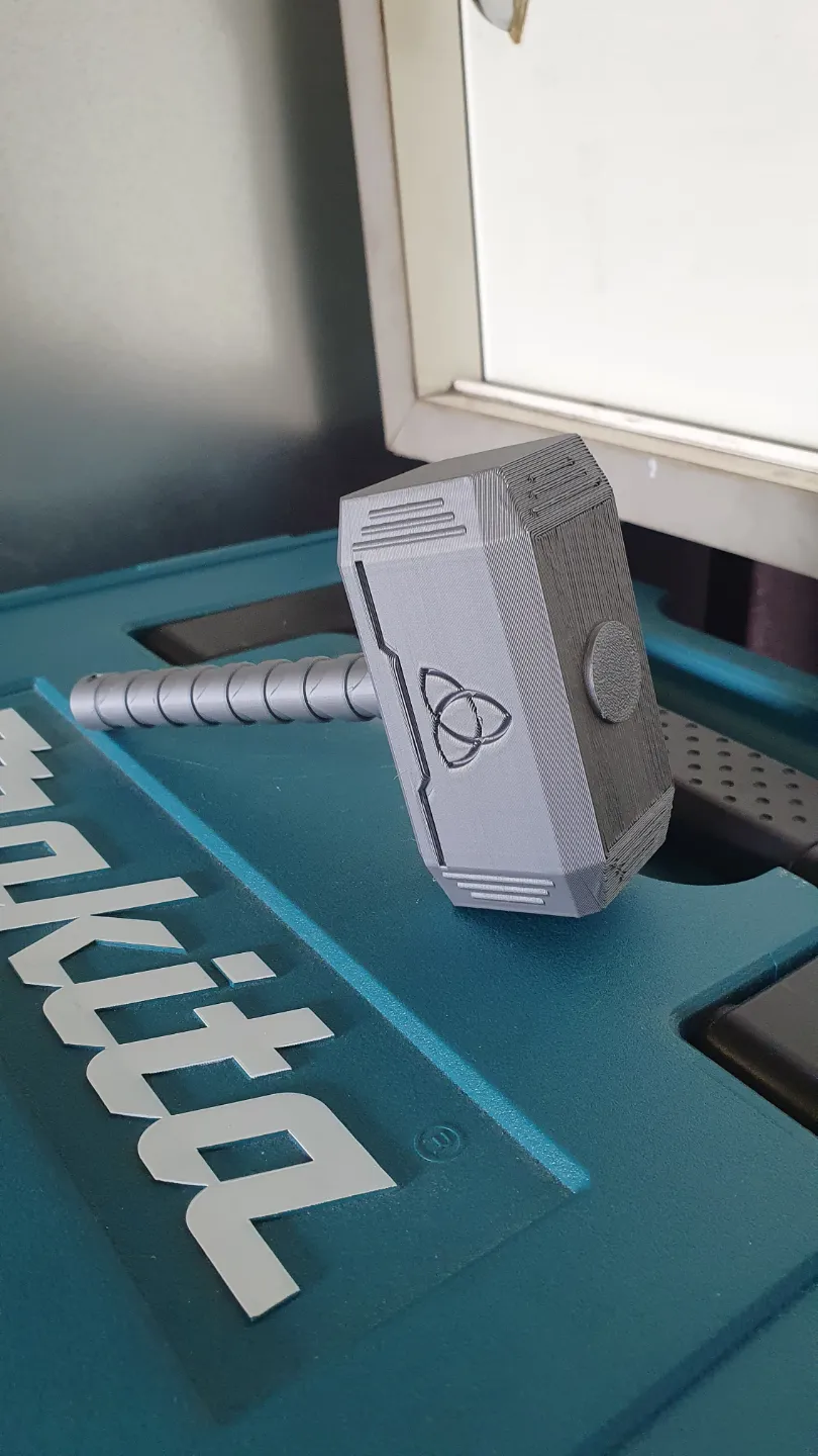 Simple Thors Hammer Mjolnir Mjölnir by kuuji :) - MakerWorld