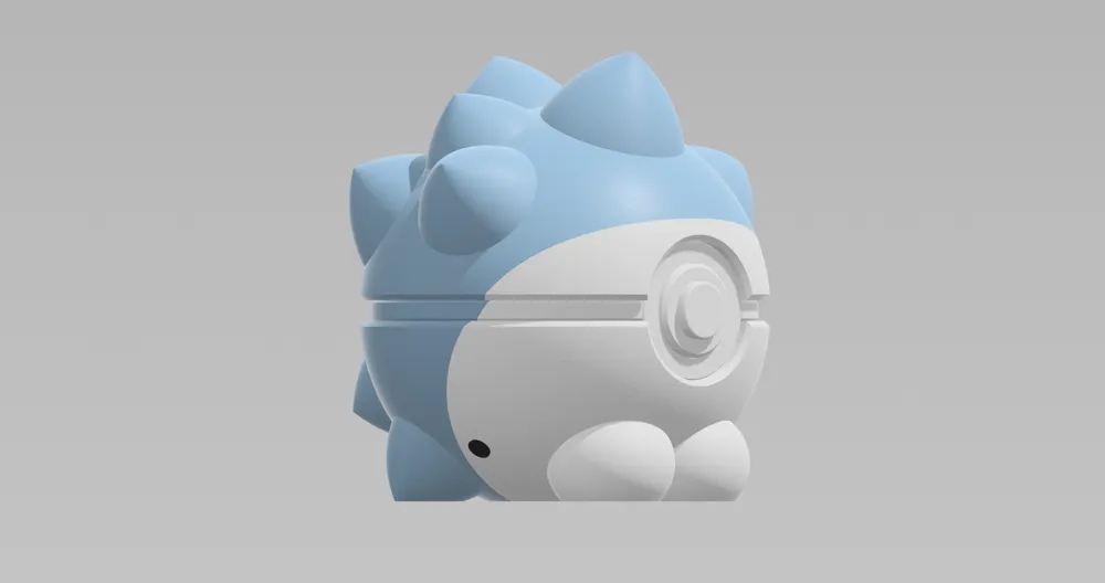 Snom Pokeball - Free 3D Print Model - MakerWorld
