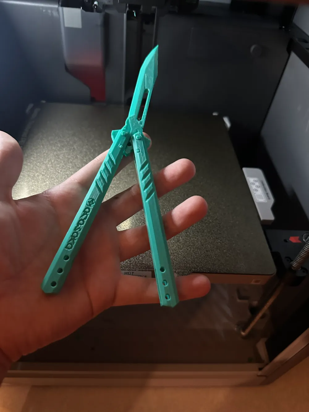 Balisong Butterfly Knife (ASA/PLA) – Kostenloses 3D-Druckmodell ...