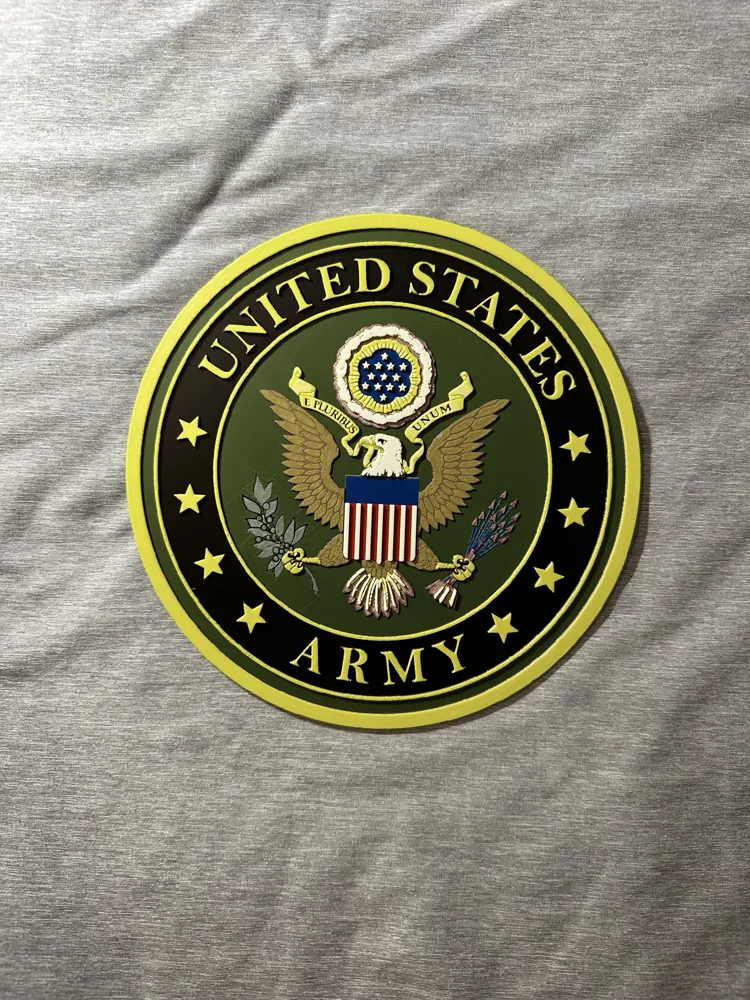 Round US Navy Logo by Hey Ben MakerWorld: Download Free 3D Models