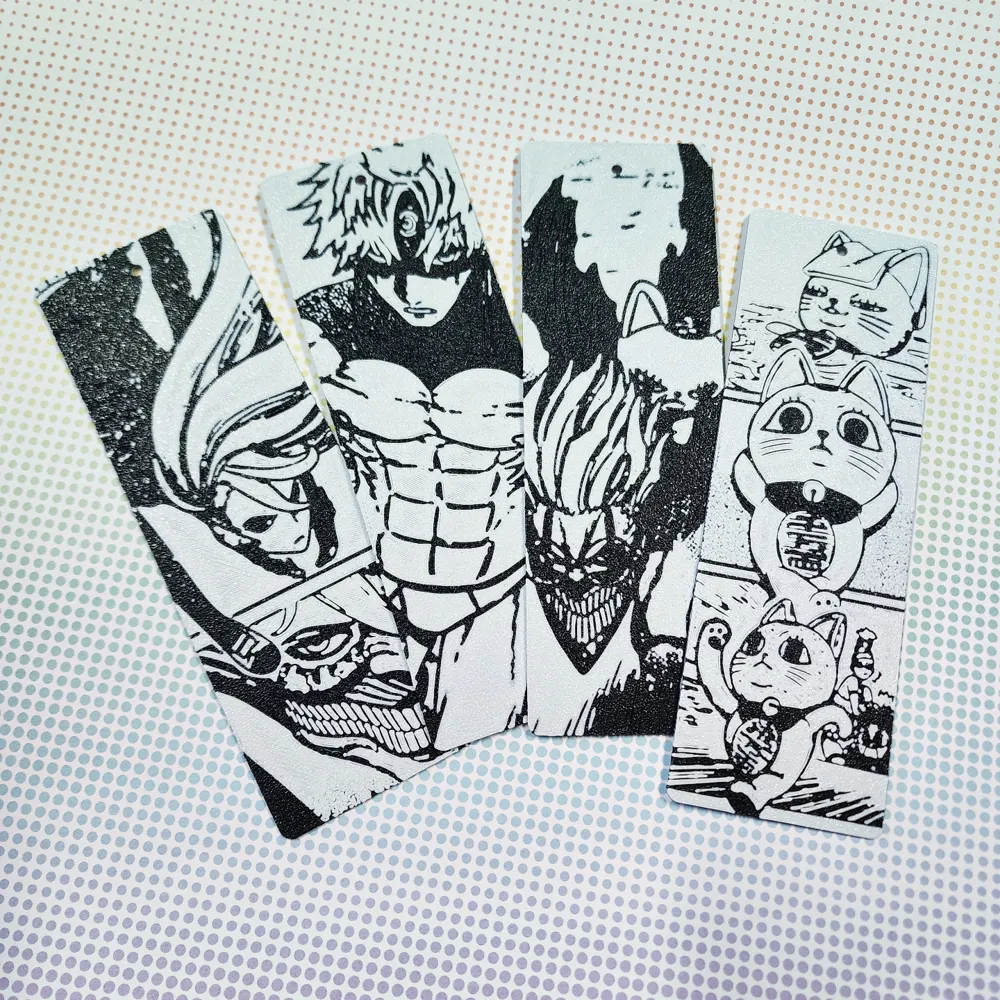 Dandadan Bookmarks Set 2 by Cosmo Moore - MakerWorld