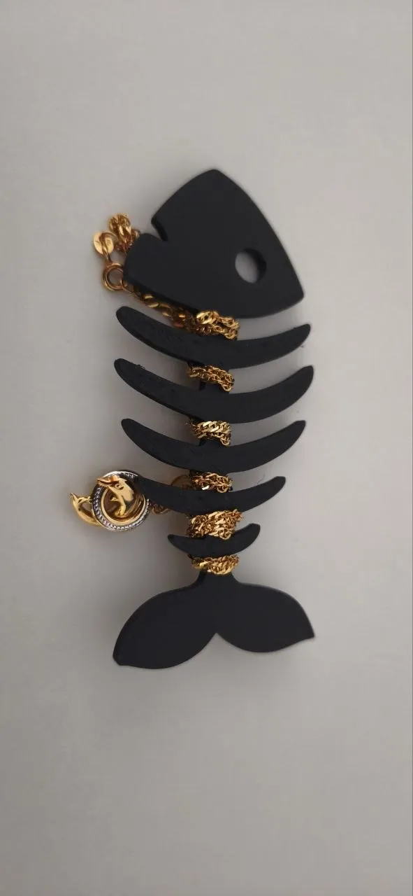 Necklace Organizer Fish Jewelry Box - Free 3D Print Model - MakerWorld