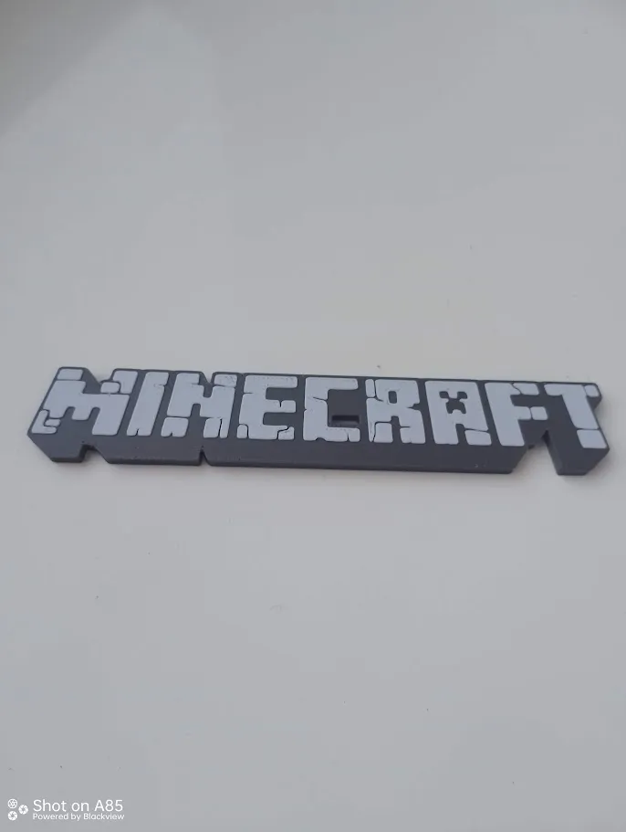 Simple Minecraft logo magnet by PiotrBanus MakerWorld: Download Free 3D ...