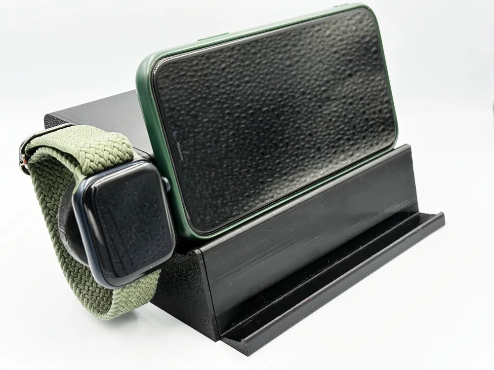 Double phone dock + apple watch dock by Eryk Tobiasz - MakerWorld
