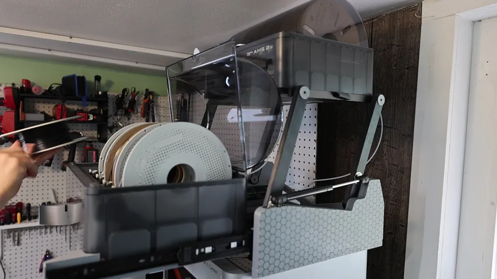 V1 Dual AMS 1 & 2 Pro Lift Stand for P1 X1 and H2 - Free 3D Print Model ...