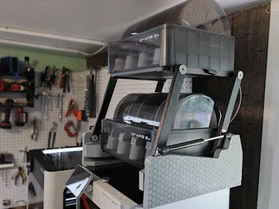 V1 Dual AMS 1 & 2 Pro Lift Stand for P1 X1 and H2 - Free 3D Print Model ...