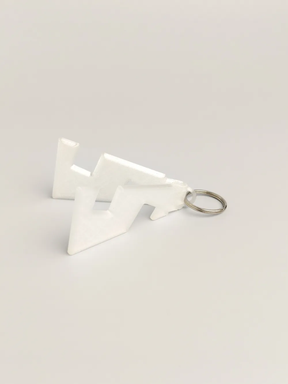 IKEA Style Portable Folding Phone Stand Minimalist Keychain No Hardware ...