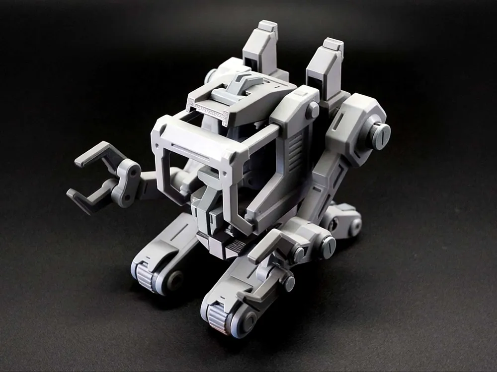 Deep Reef Defense Fleet Blue Crab | Dual-Arm Engineering Mech | Adapted ...