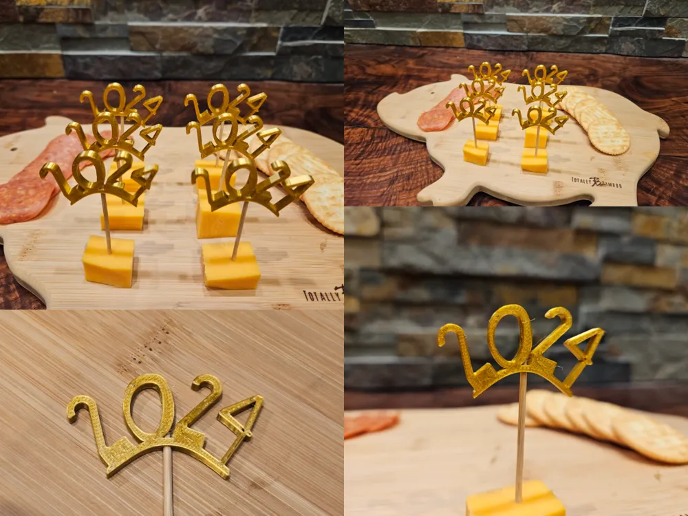 2024 Toothpick Toppers by DoodlePrinting - MakerWorld