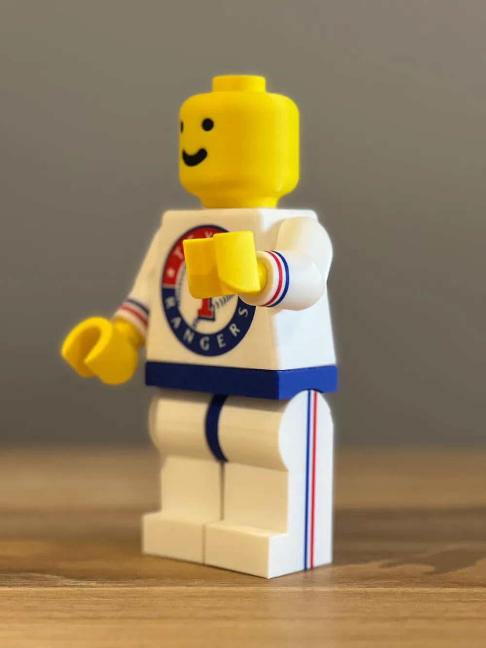 MLB Brickman - Texas Rangers (500%) - Free 3D Print Model - MakerWorld