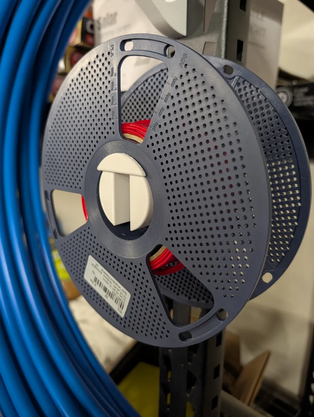Kobalt Gorilla Heavy Duty Shelving Filament Holder - Free 3D Print ...