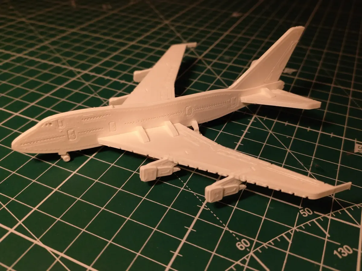Boeing 747SP Kit Card - Free 3D Print Model - MakerWorld