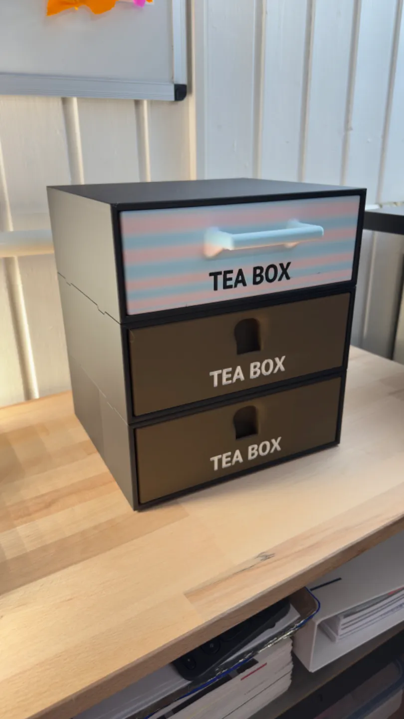 Tea Box Set (Stackable version) by 3D Printing by Schmitty - MakerWorld