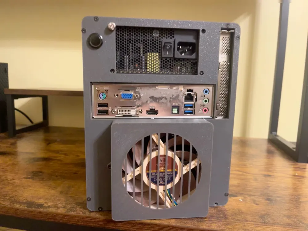 NasHole (A Small Form Factor SFF NAS / PC case) by Redbeard3303 ...