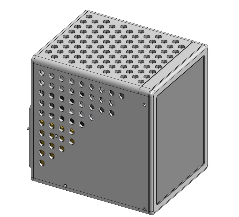 NasHole (A Small Form Factor SFF NAS / PC case) by Redbeard3303 ...