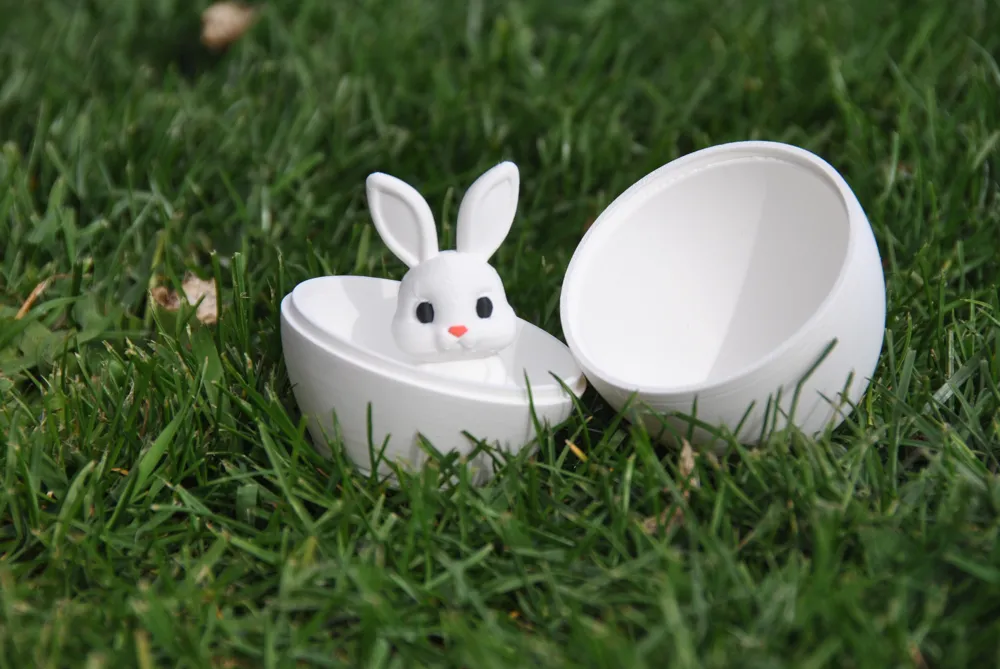 Hidden Compartment Easter Egg–Perfect for Egg Hunt - Free 3D Print ...