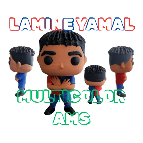 Lamine Yamal Funko Pop Chibi F. C. Barcelona Spain - Free 3D Print ...