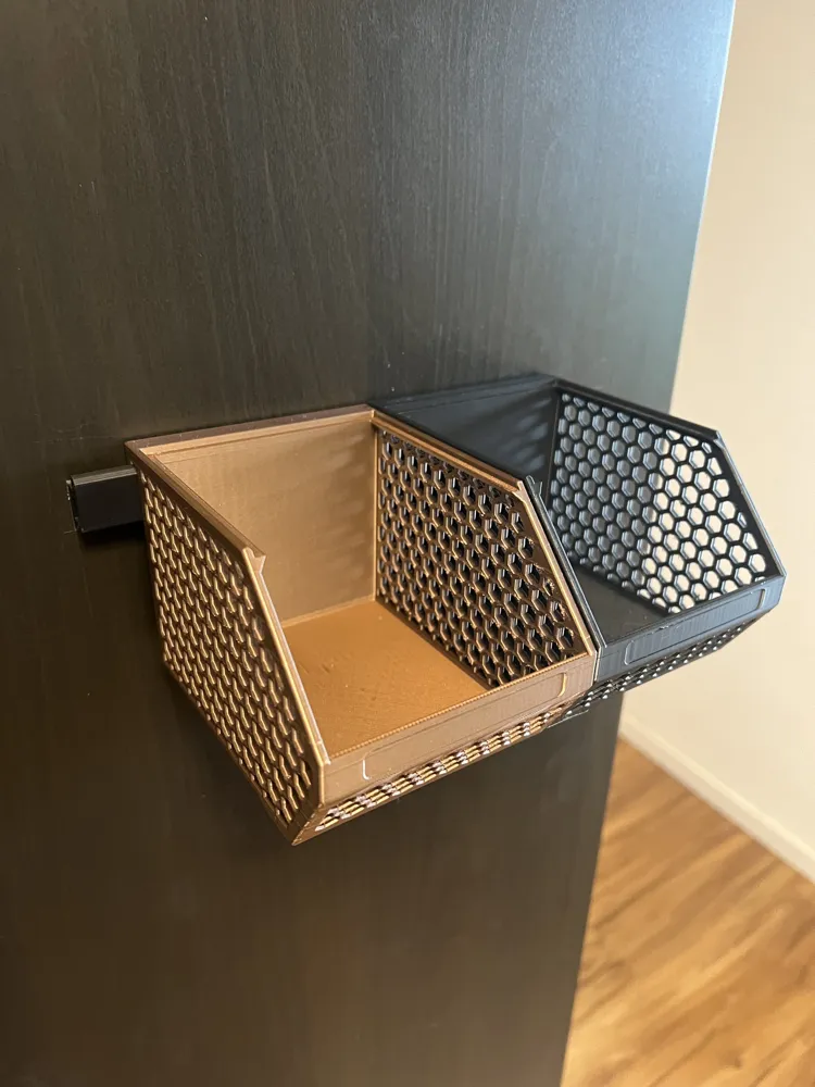 Stackable and Hanging Boxes Honeycomb - Free 3D Print Model - MakerWorld