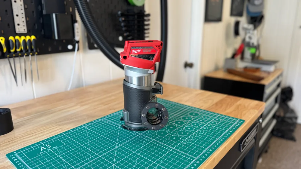 EZ Connect Dust Collect - Milwaukee Compact Router by Ari B MakerWorld ...