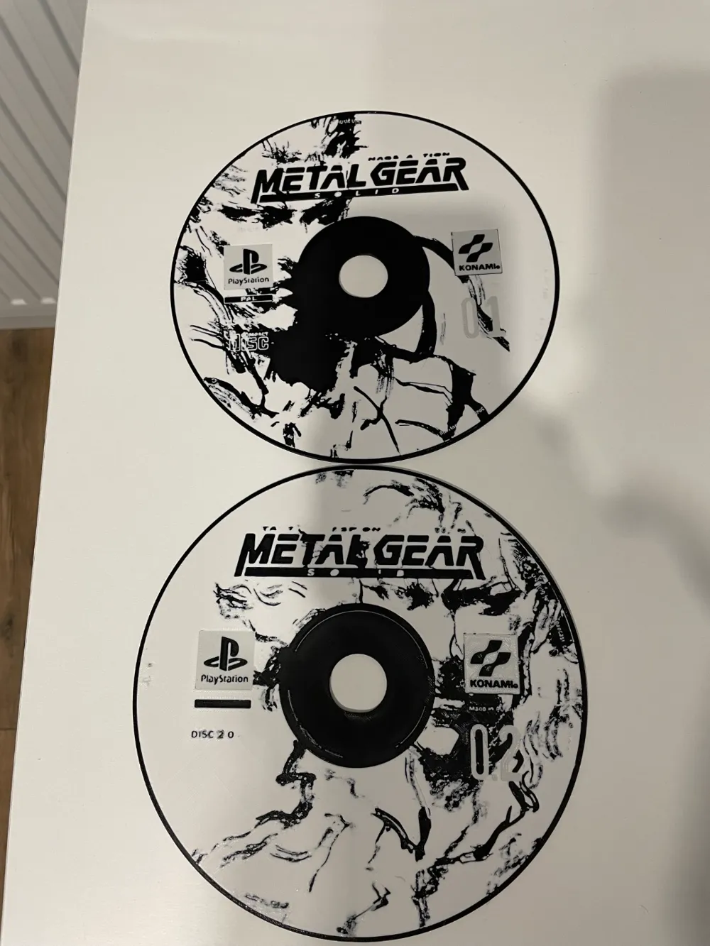 Metal Gear Solid PSX CD Wall Art by sajmon162 - MakerWorld