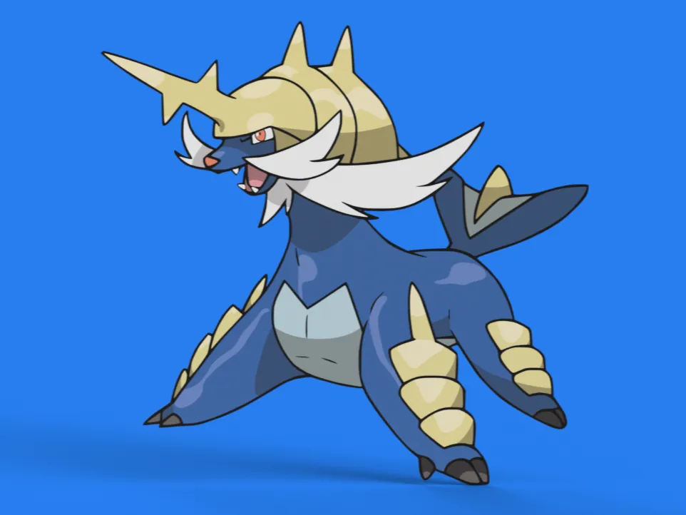 Samurott Wall Art by Sitsero - MakerWorld