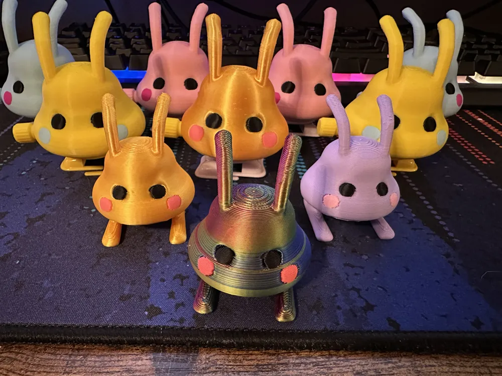 Wind-up Walking Bunny by Hey Ben MakerWorld: Download Free 3D Models