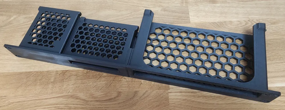 Unifi UCG Fiber 19 inch Rack Mount - Free 3D Print Model - MakerWorld