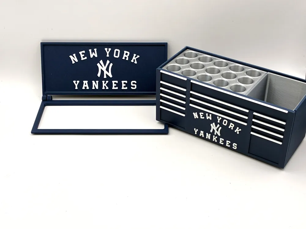 Lid - New York Yankees desk toolbox organizer pen by Mrtk1970 ...
