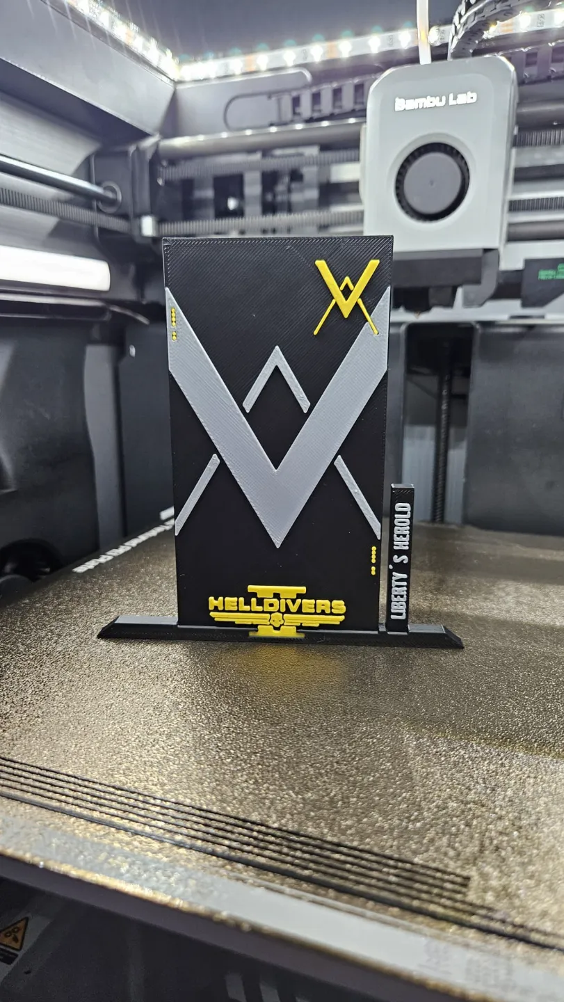 Helldivers Liberty´s Herold Table Stand by 5kyrunn3r - MakerWorld