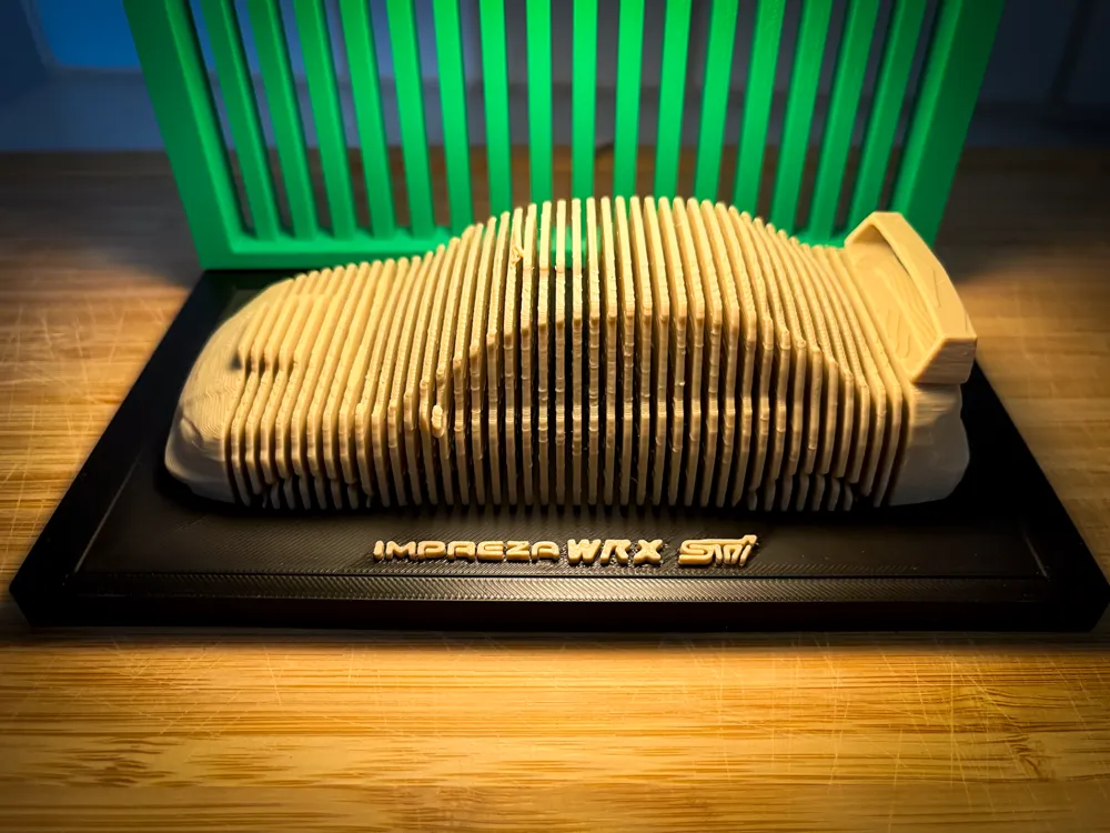 Subaru WRX STI - Layered Car Art by ShapeShift 3D Creations MakerWorld ...