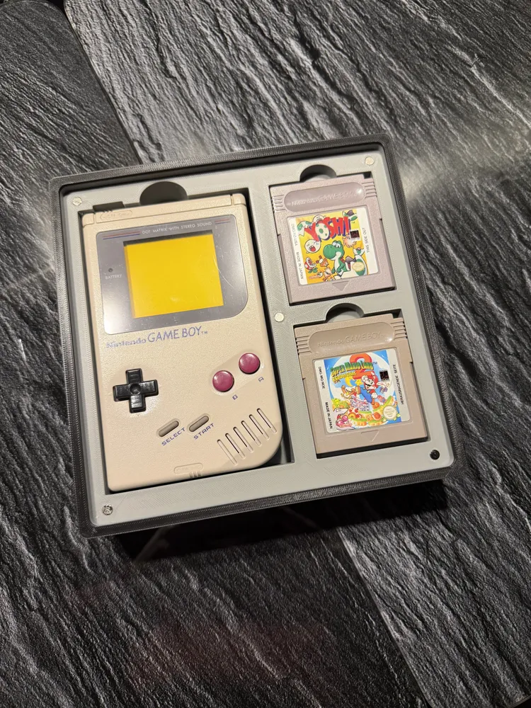 Display Case for Original Gameboy / Game Boy - Free 3D Print Model ...