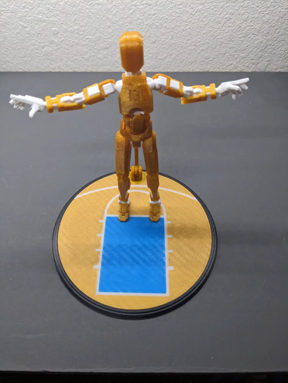 Dummy 13 Basketball Locking Stand Remixed by Shadymilkman MakerWorld ...