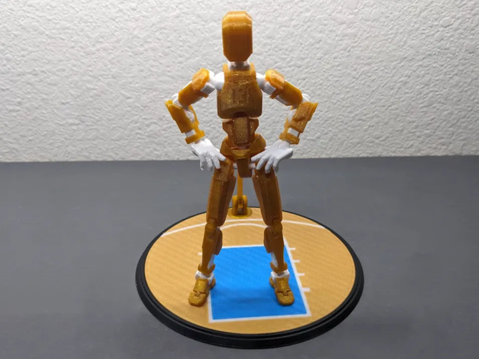 Dummy 13 Basketball Locking Stand - Free 3D Print Model - MakerWorld