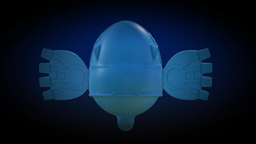 Kyogre Poké-ocarina by CHARCOAL MakerWorld: Download Free 3D Models