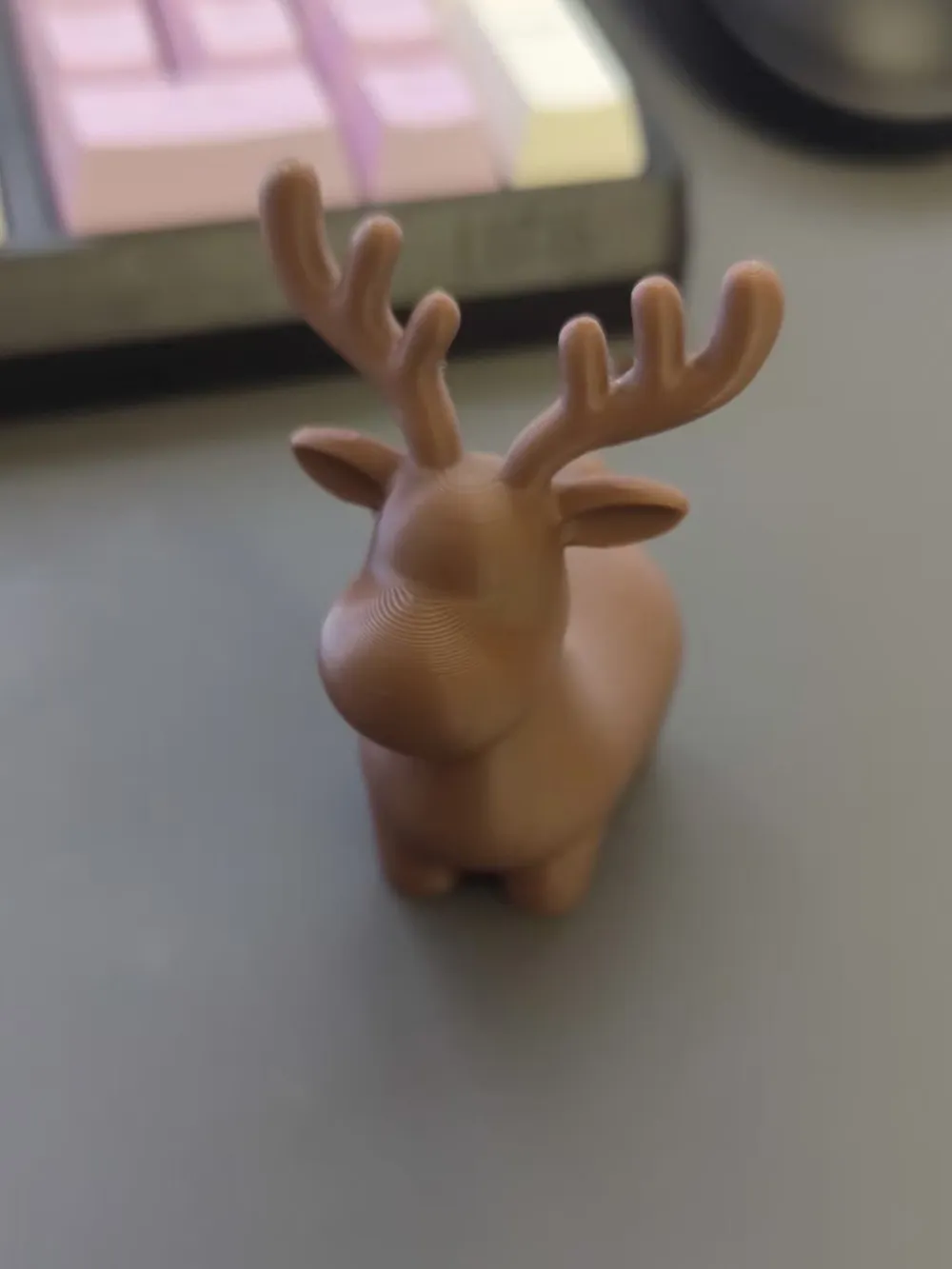 Chubby Christmas Reindeer - Free 3D Print Model - MakerWorld