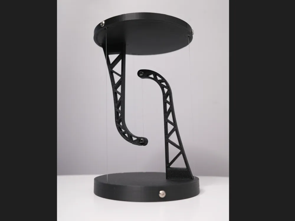 Tensegrity Floating Table Structure - Free 3D Print Model - MakerWorld