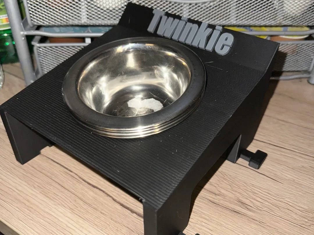 Modularer Katzenfutter-Ständer von Marcel.OPC MakerWorld: Kostenlose 3D-Modelle herunterladen