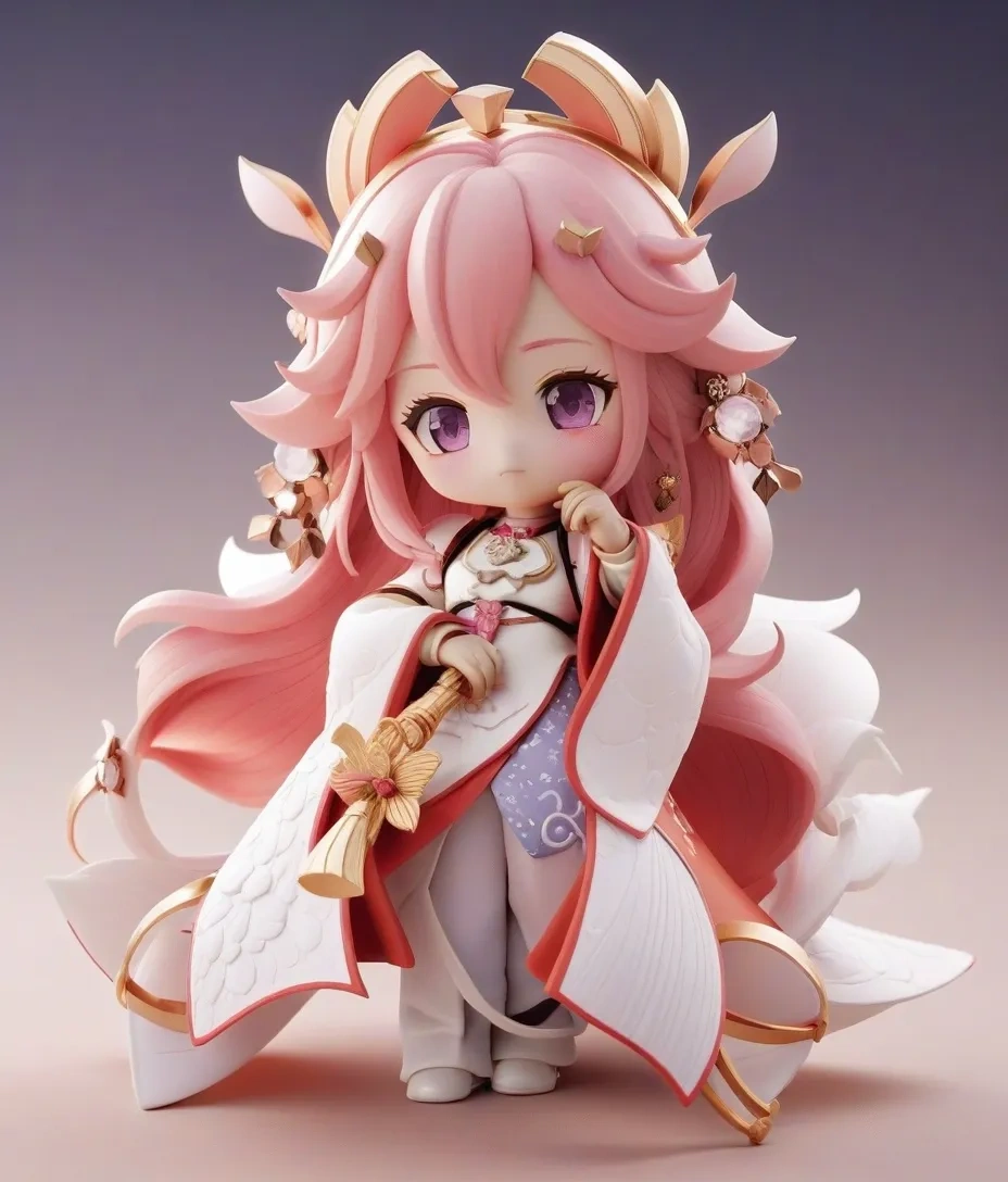 Q-version Yae Miko (Super Cute Standing Pose!) by user_1929416101 ...