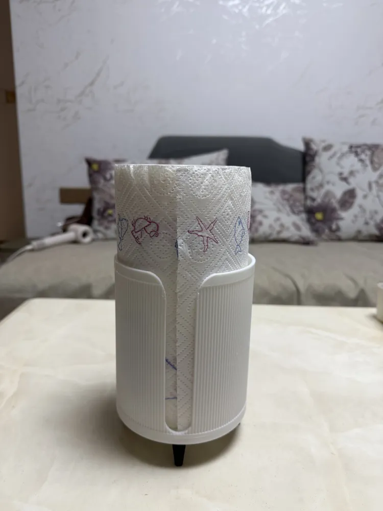 Chair-leg paper towel rack - Free 3D Print Model - MakerWorld