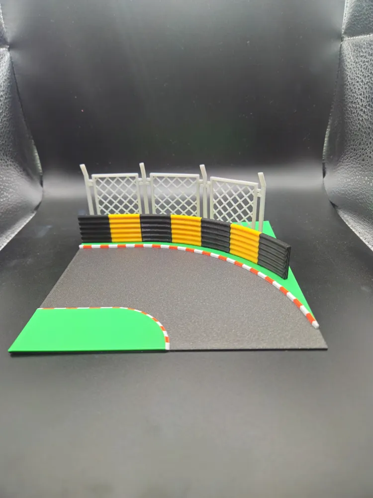 Race track diorama 1/64 scale - Free 3D Print Model - MakerWorld