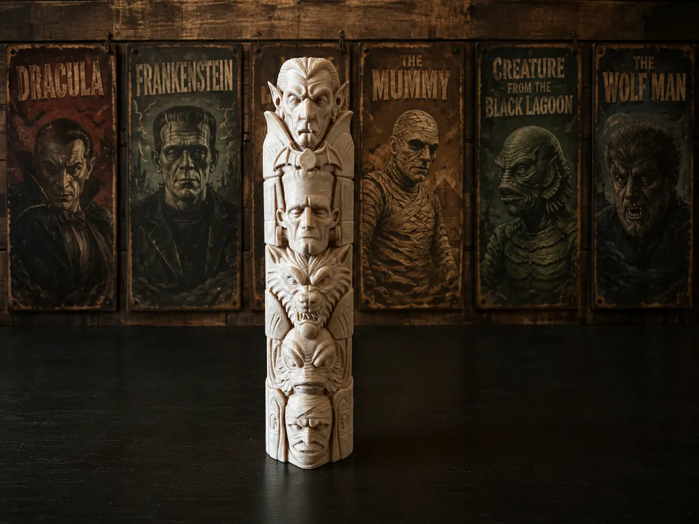 Nightmare Pantheon Totem - Free 3D Print Model - MakerWorld