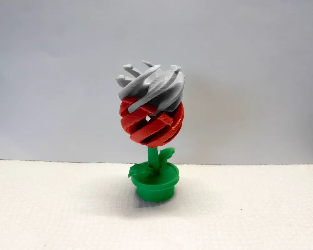 Piranha Plant - Pass Through by Durnak MakerWorld: Download Free 3D Models