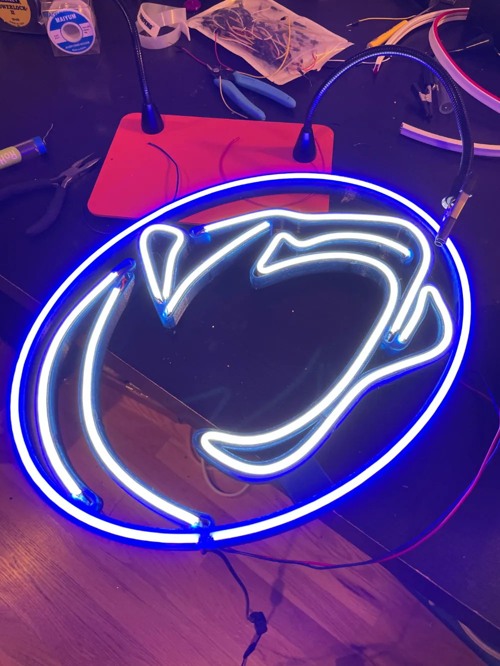 Penn State Neon Sign by thingspatprinted - MakerWorld